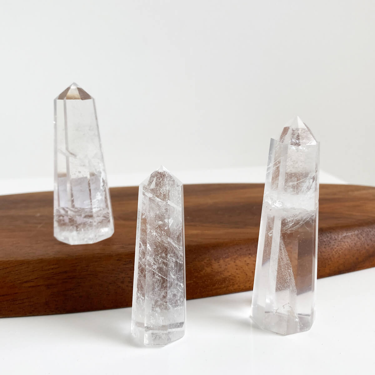 Punta de cuarzo cristal alargada | Marynelis